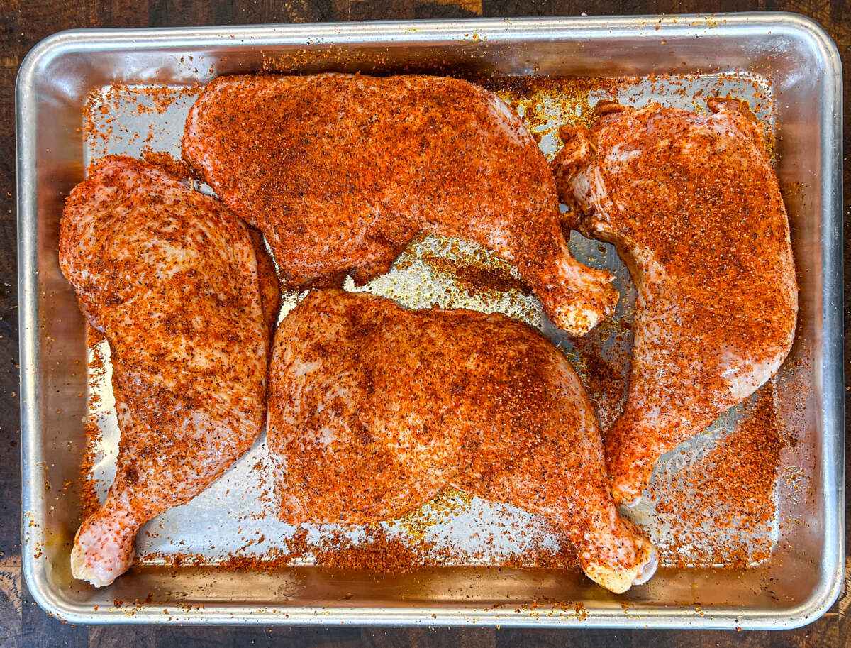 Get Messy with BBQ Buffalo Chicken Legs - Recipe Food Blogger | Paulie ...