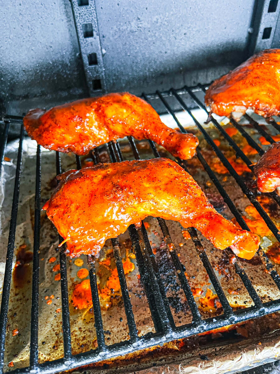 Get Messy with BBQ Buffalo Chicken Legs - Recipe Food Blogger | Paulie ...